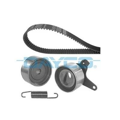 Ремень ГРМ DAYCO KTB848 137x22 2 ролика и пружина Kia Rio, Shuma II, Carens II 1.5, 1.6 16v 00-