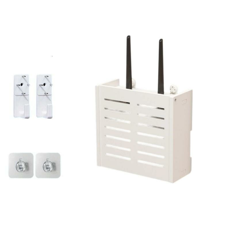 Крепежная коробка для роутера и модема, маленький - Стиль А