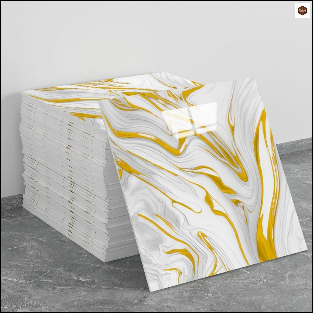 Самоклеящиеся стеновые панели под мрамор, панель ПЭТ, огнестойкие водостойкие и быстрый монтаж, для кухни, ванной, акцентных стен