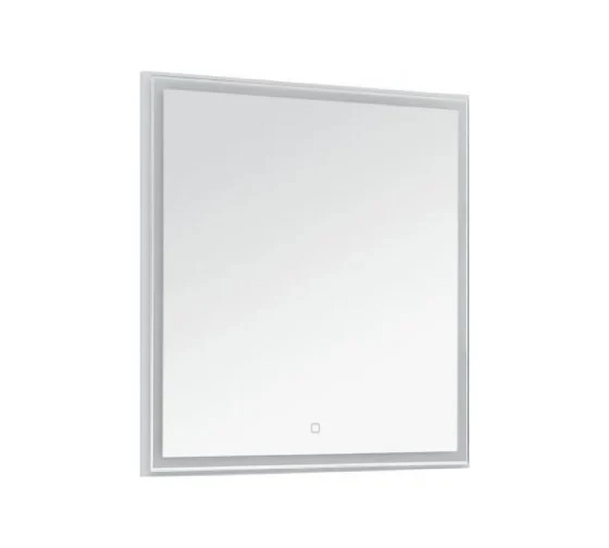 Зеркало Aquanet Nova Lite 75, белый LED, прямоугольная форма