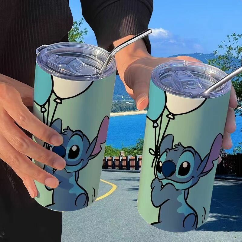 Термос-чашка Disney Лило и Стич Potdemiel, Stitch-1, Унисекс