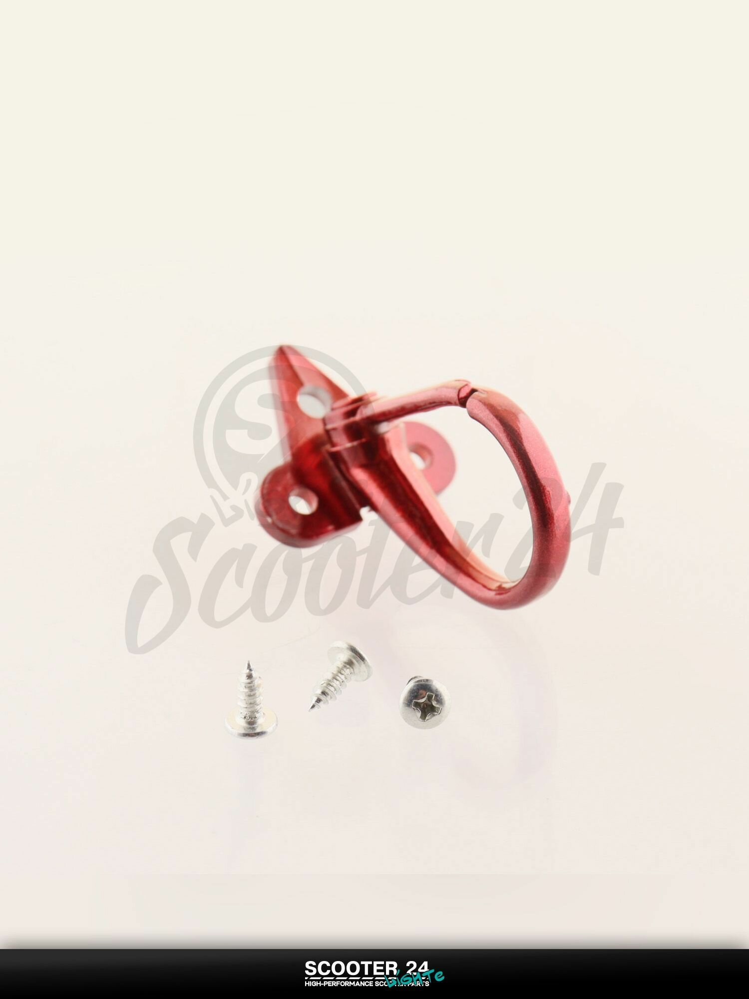 Крючок для сумки на мотоцикл / эндуро питбайк / скутер и квадроцикл (красный) "GJCT"