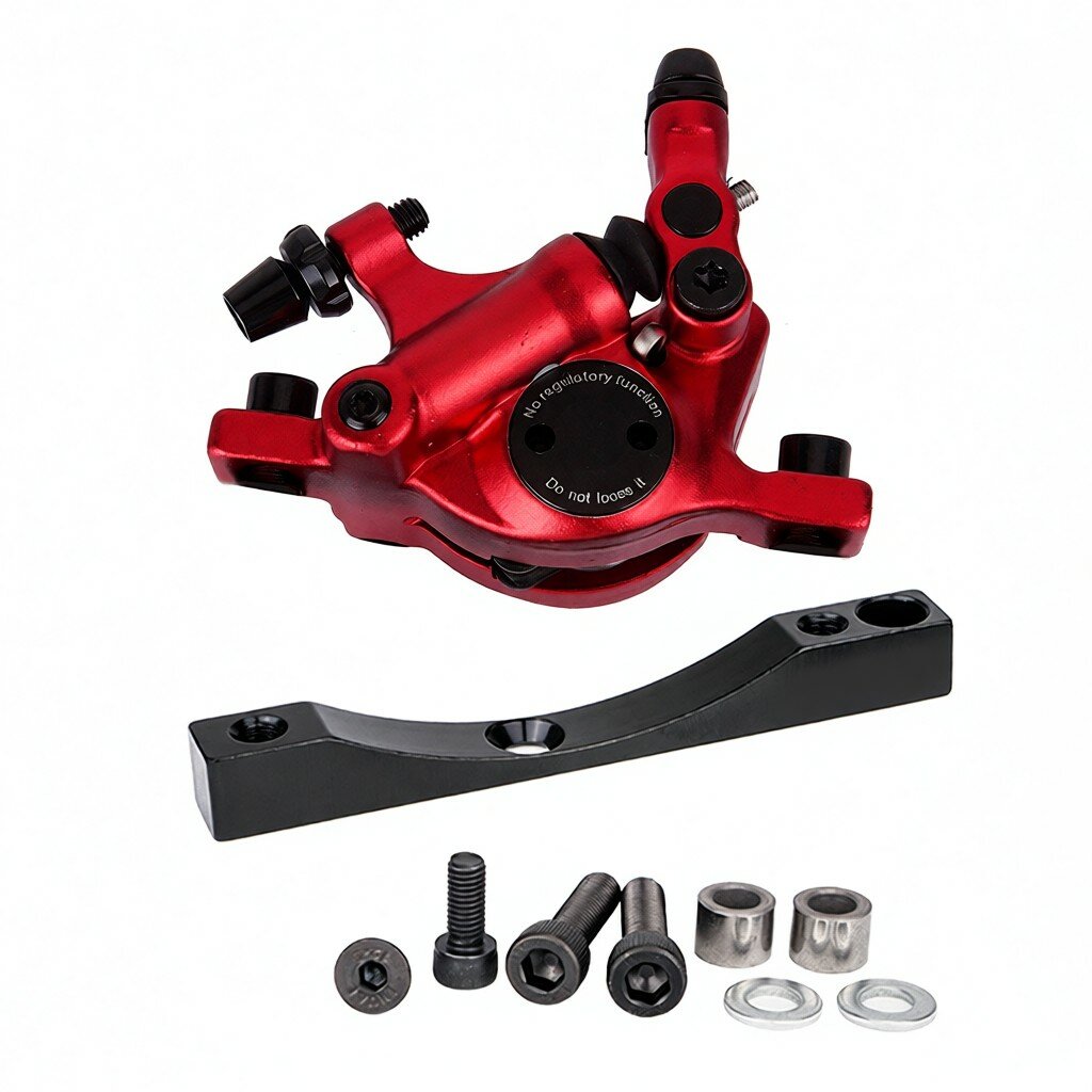 Гидравлический Тормоз Суппорт: Алюминиевый Сплав Для Эффективного Охлаждения - Легкая Установка С Жидкостью Плавное Гидравлическое Торможение Для M365 Pro Электросамокатов