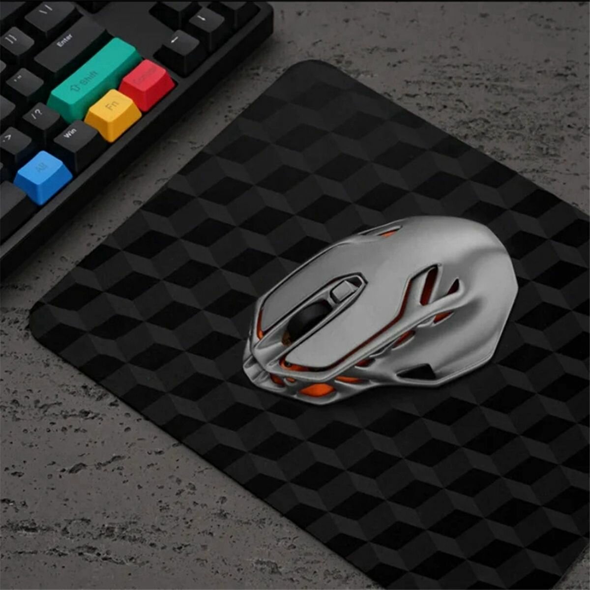 Для Bamboo Lab DIY 3D Printing Wireless Mouse Kit Модель — фото 1