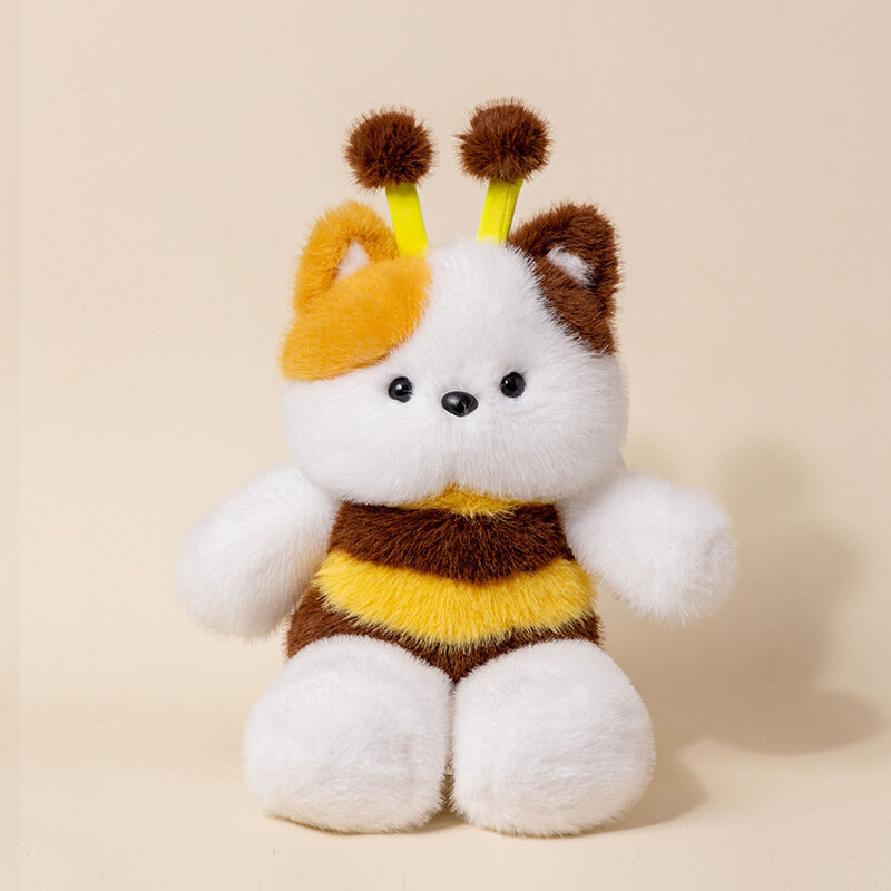 Рюкзак Duoduo Cat Can Run, маленькая овечка, плюшевая игрушка, пчела, медведь, плюшевая игрушка, бегущая игрушка с тремя цветами, подарок