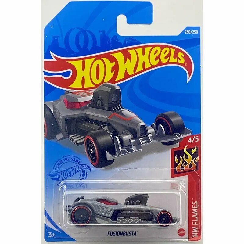 Машинка Mattel Hot Wheels 2021 C4982 Fusionbusta Gray