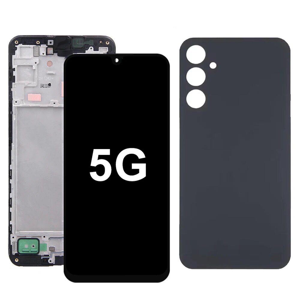Для Samsung A16 4G A165 A165F протестирован A16 5G A166 A166B ЖК-дисплей, замена дигитайзера сенсорного экрана в сборе 5G Black F Cover