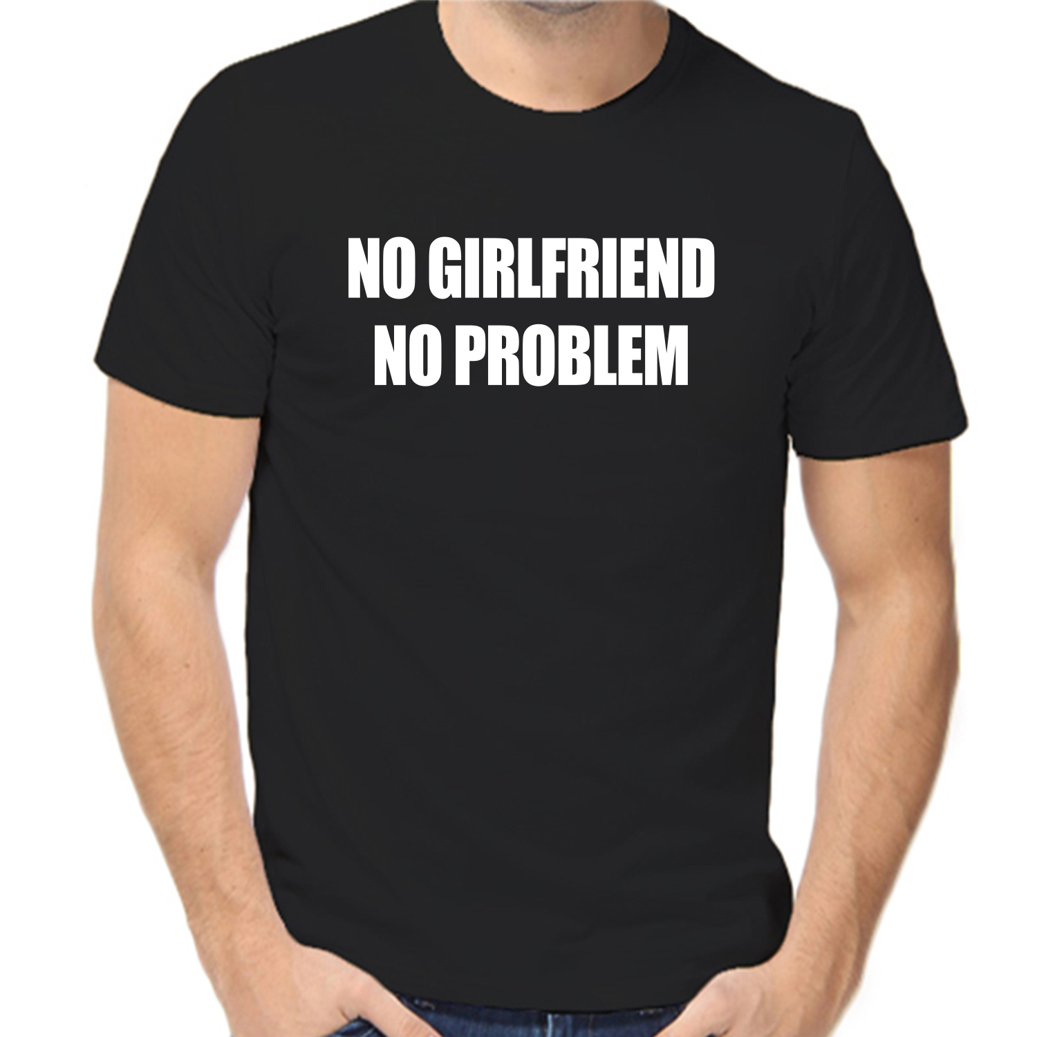 Футболка Нет девушки нет проблем no girlfriend no problem