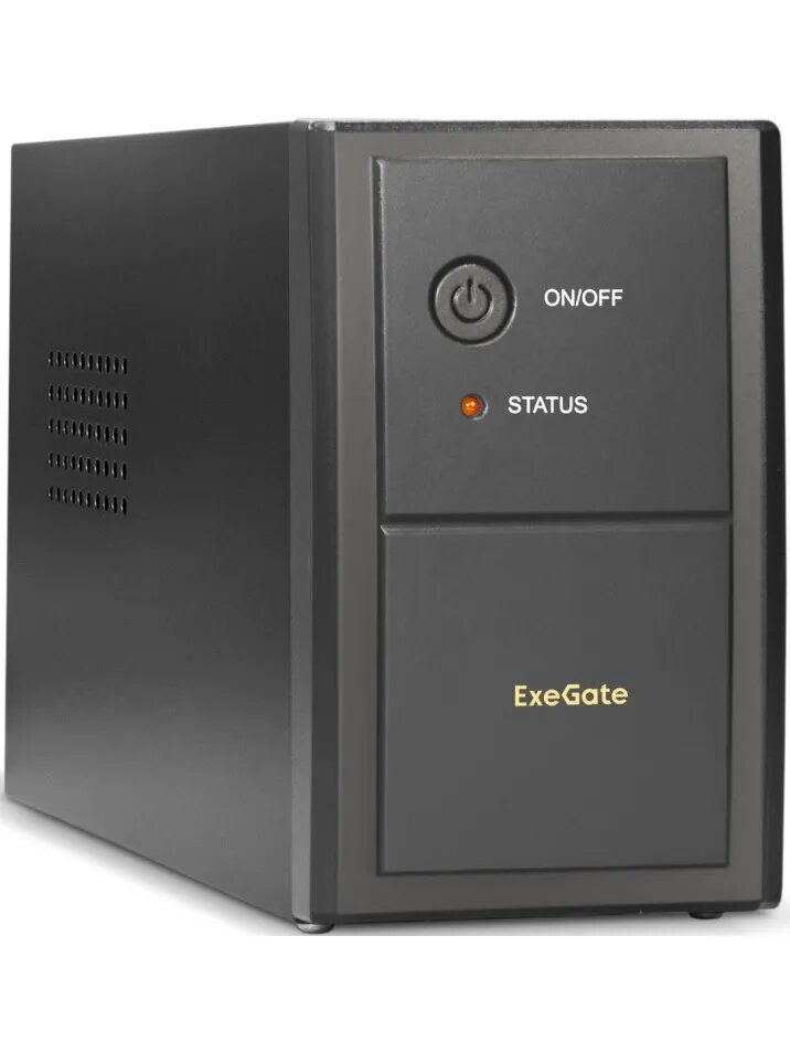 Источник бесперебойного питания Exegate Power Back BNB-850. LED. AVR. EURO. RJ. USB 480 Вт, Line-Interactive