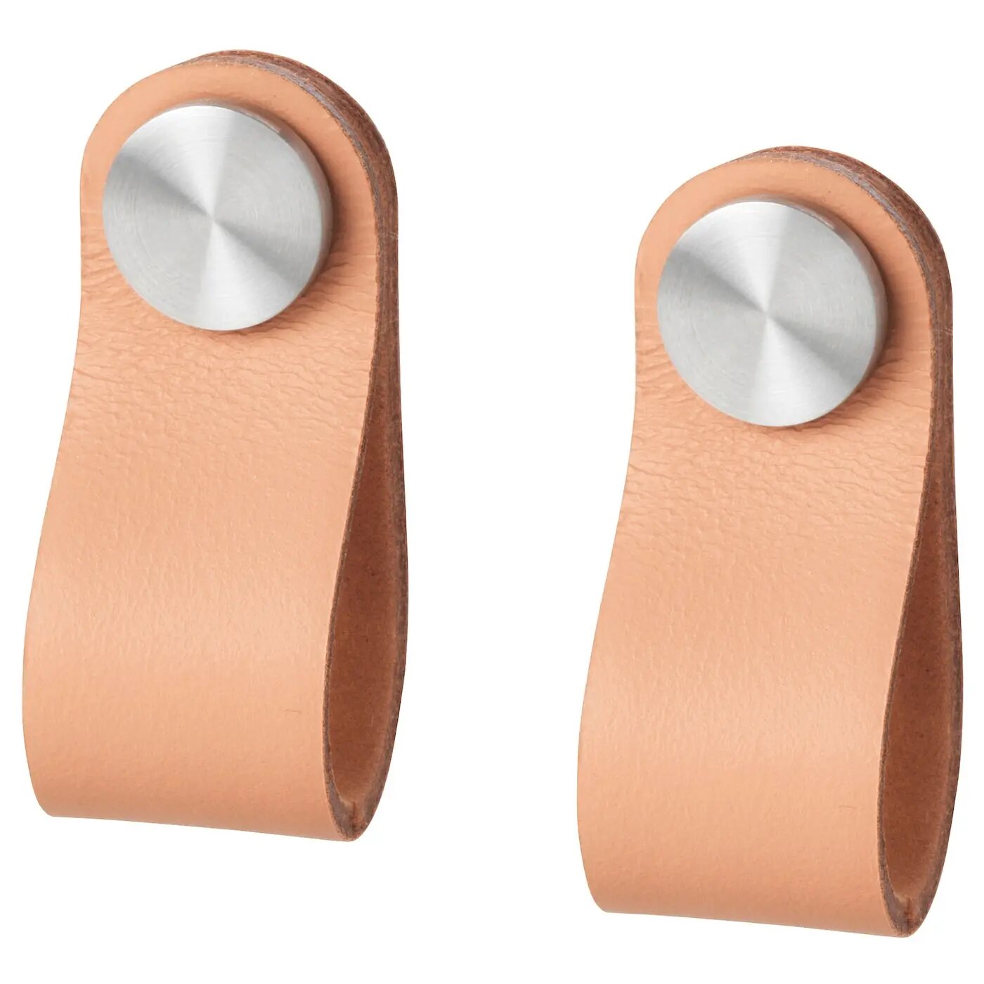 Ручка ÖSTERNÄS из дубленой кожи, 65 мм