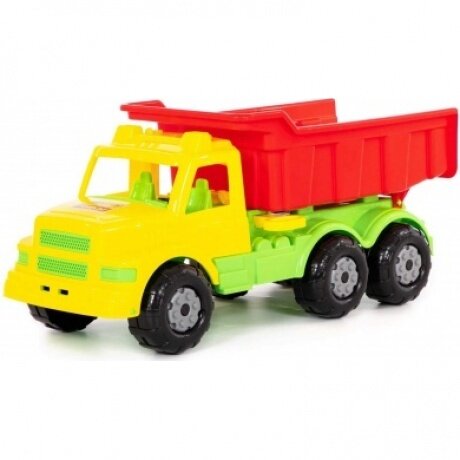 Автомобиль-самосвал "Буран"№1 (жёлто-красный)