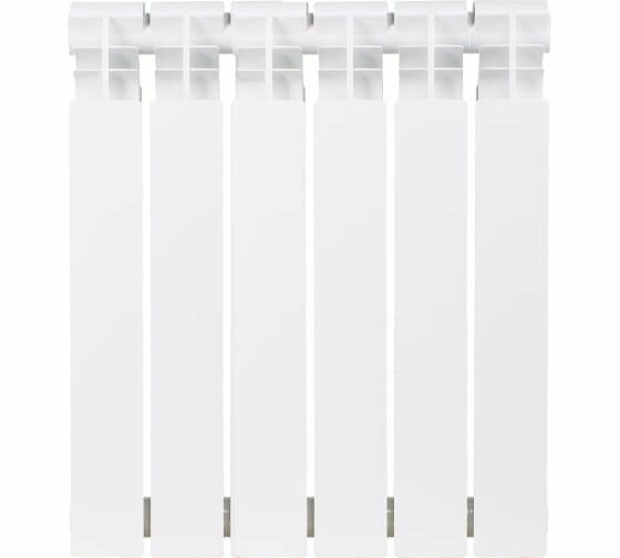 Биметаллический радиатор Oasis ECO 500/80 5 секций, 760 Вт, Россия. Товар уцененный