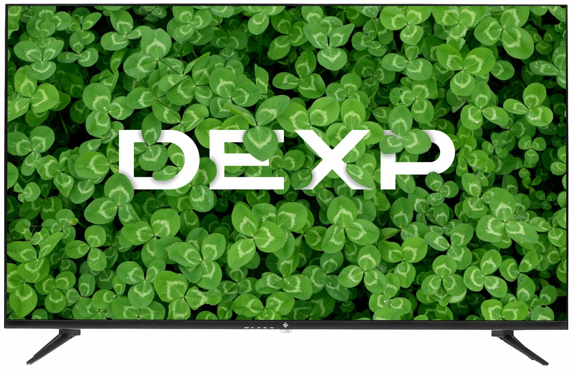 43" (108 см) Телевизор DEXP 43UHG1, черный (Direct LED, 4K UltraHD, Wi-Fi, 60 Гц, Google TV)