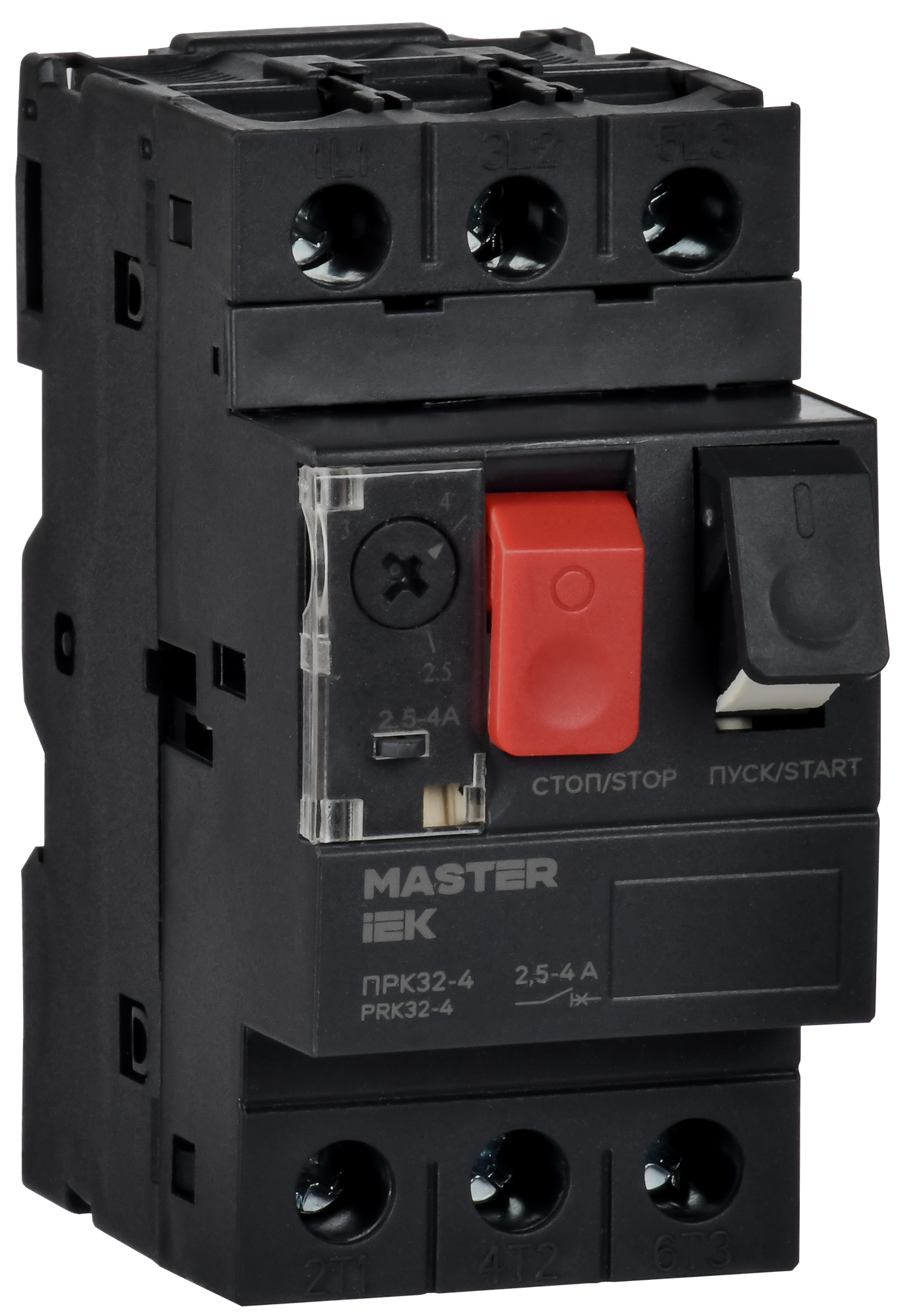 Пускатель ПРК32-4 In=4А Ir=2,5-4А Ue 660В MASTER IEK IEK DMS11-004