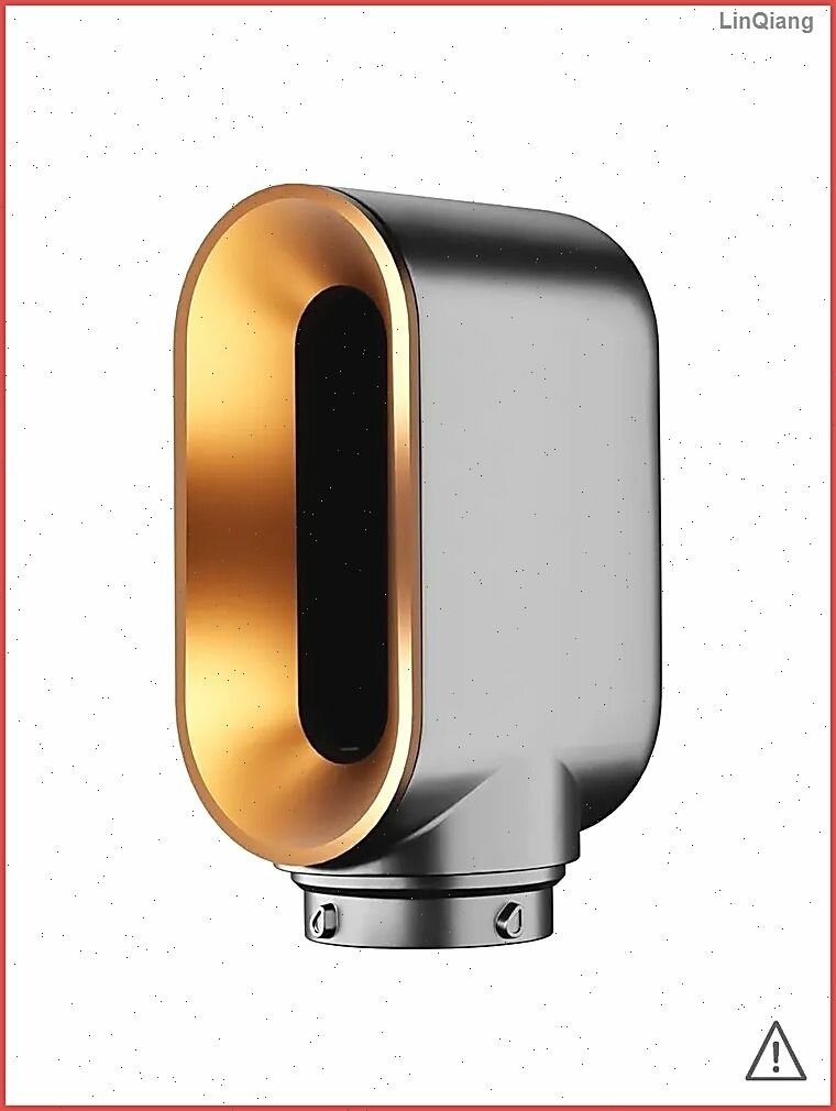 Насадка сушка волос для стайлера Dyson Airwrap HS01 HS05. Цвет медь. Мини диффузор для предварительной укладки волос стайлером.