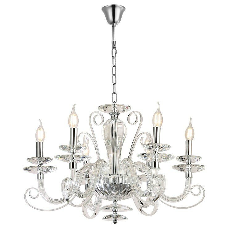 Подвесная люстра Newport ANNABELLE 8576/C chrome