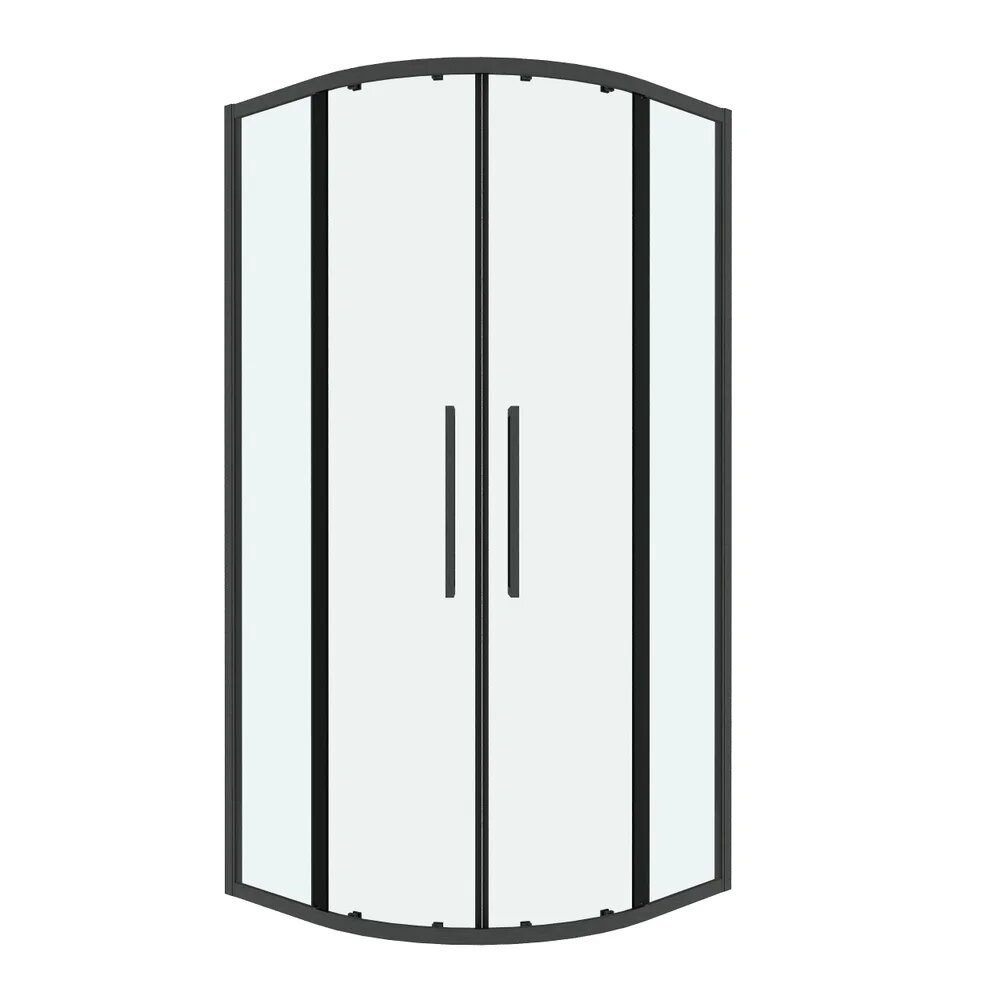 Душевой уголок Grossman Cosmo 301. K33.02.9090.42.00 90х90 см, профиль графит сатин, стекло прозрачное