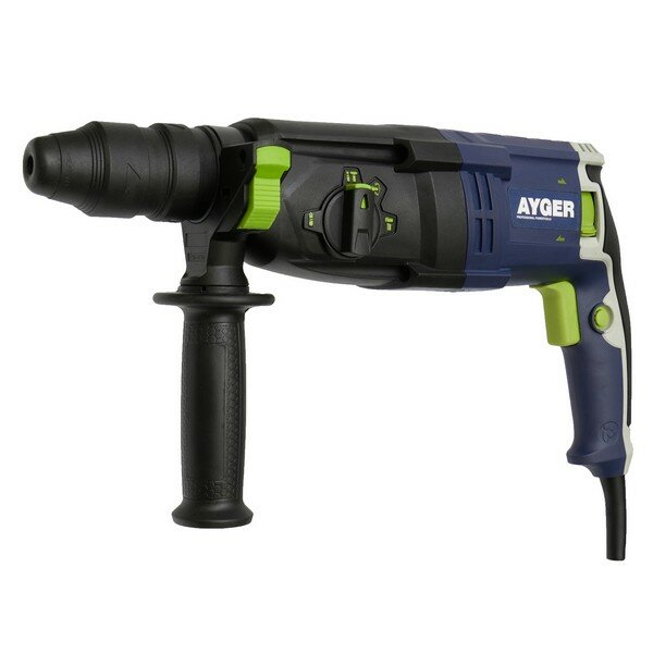 Перфоратор AYGER, AH1000DFR, 2,7Дж, 1000Вт, съемный патрон, 3 режима