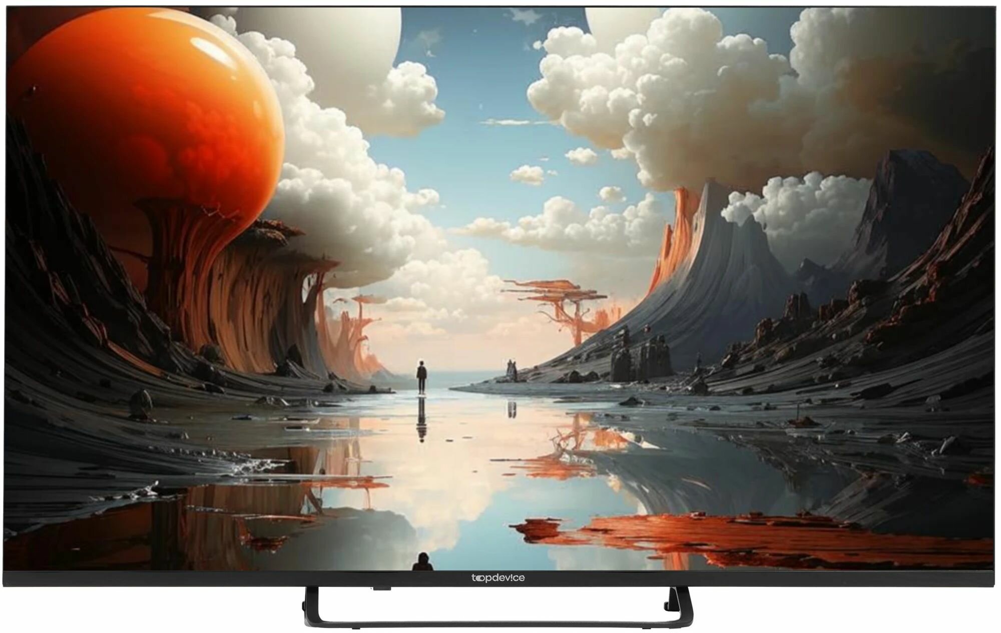 43" (109 см) Телевизор Topdevice TDTV43CS03U черный
