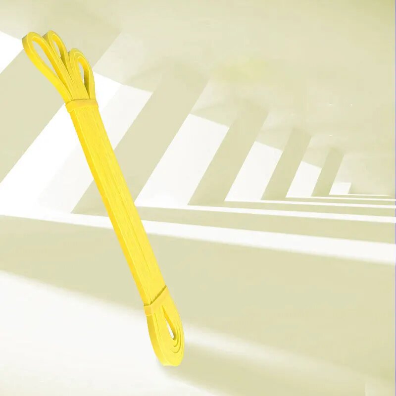 Латексная эластичная лента для силовых тренировок Светло-желтый, Yellow