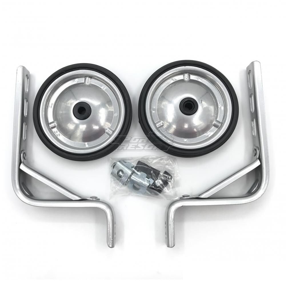 Комплект боковых колес для детского велосипеда Shouhmao 16"-20" (SM-283-V), цвет Чёрный/Белый