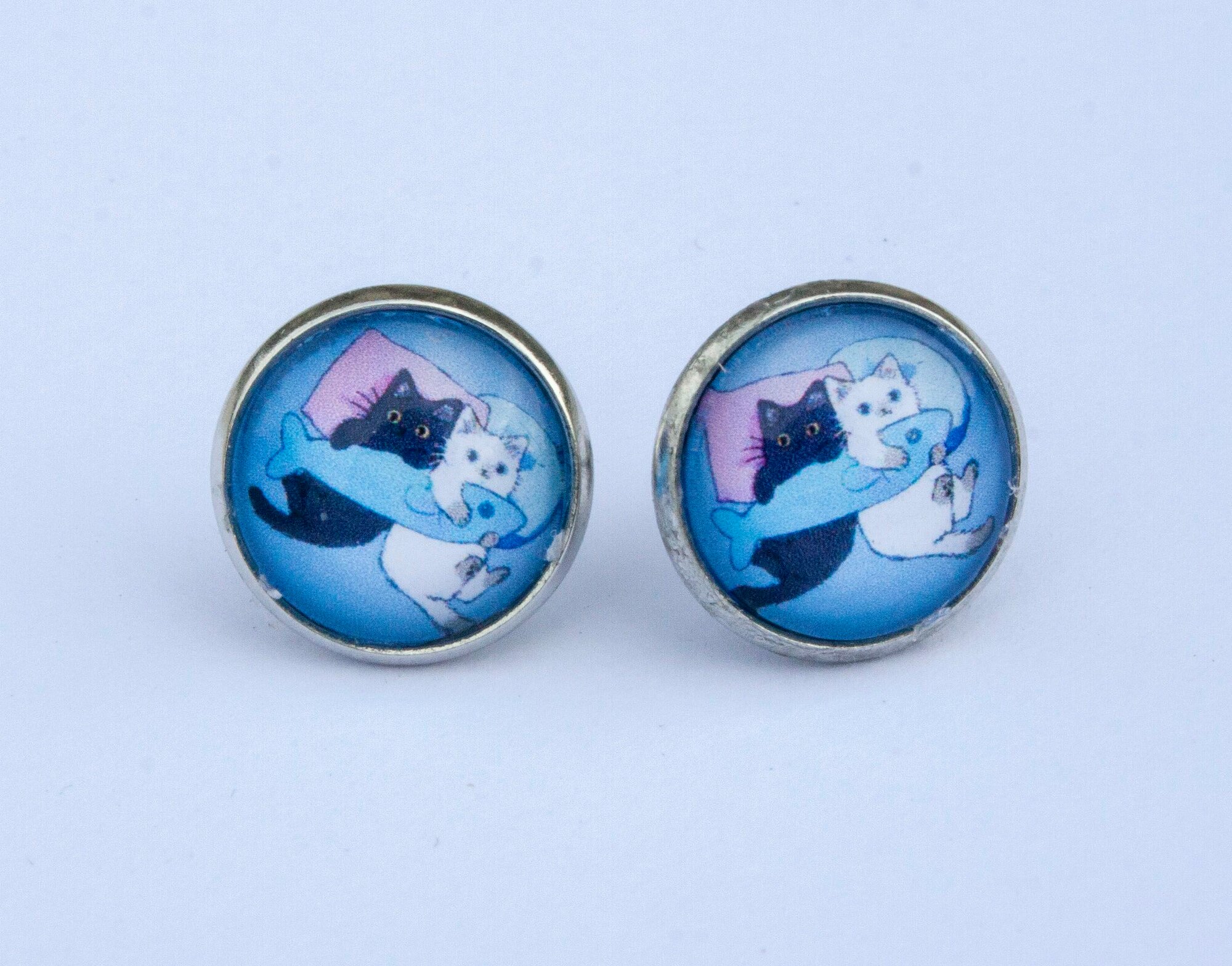 Серьги пусеты