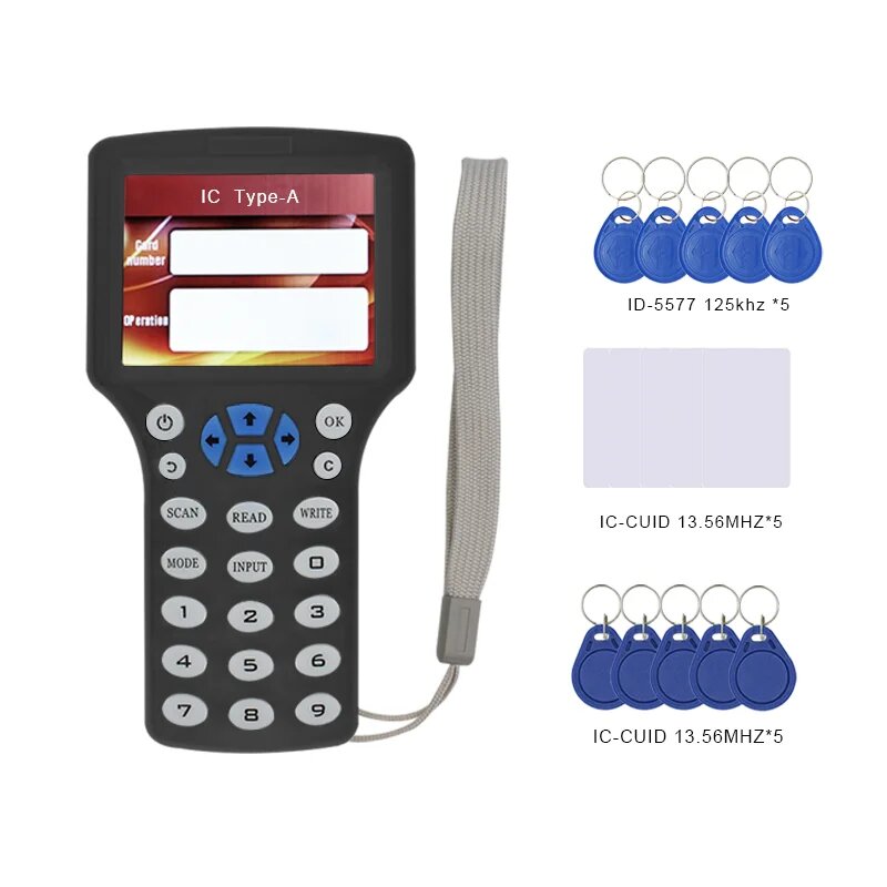 RFID дубликатор Anruhoo 300CD, 13.56 МГц, Цвет: 300CD-Suit2