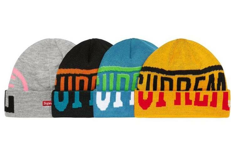 Шапка-бини Supreme New Era для мужчин