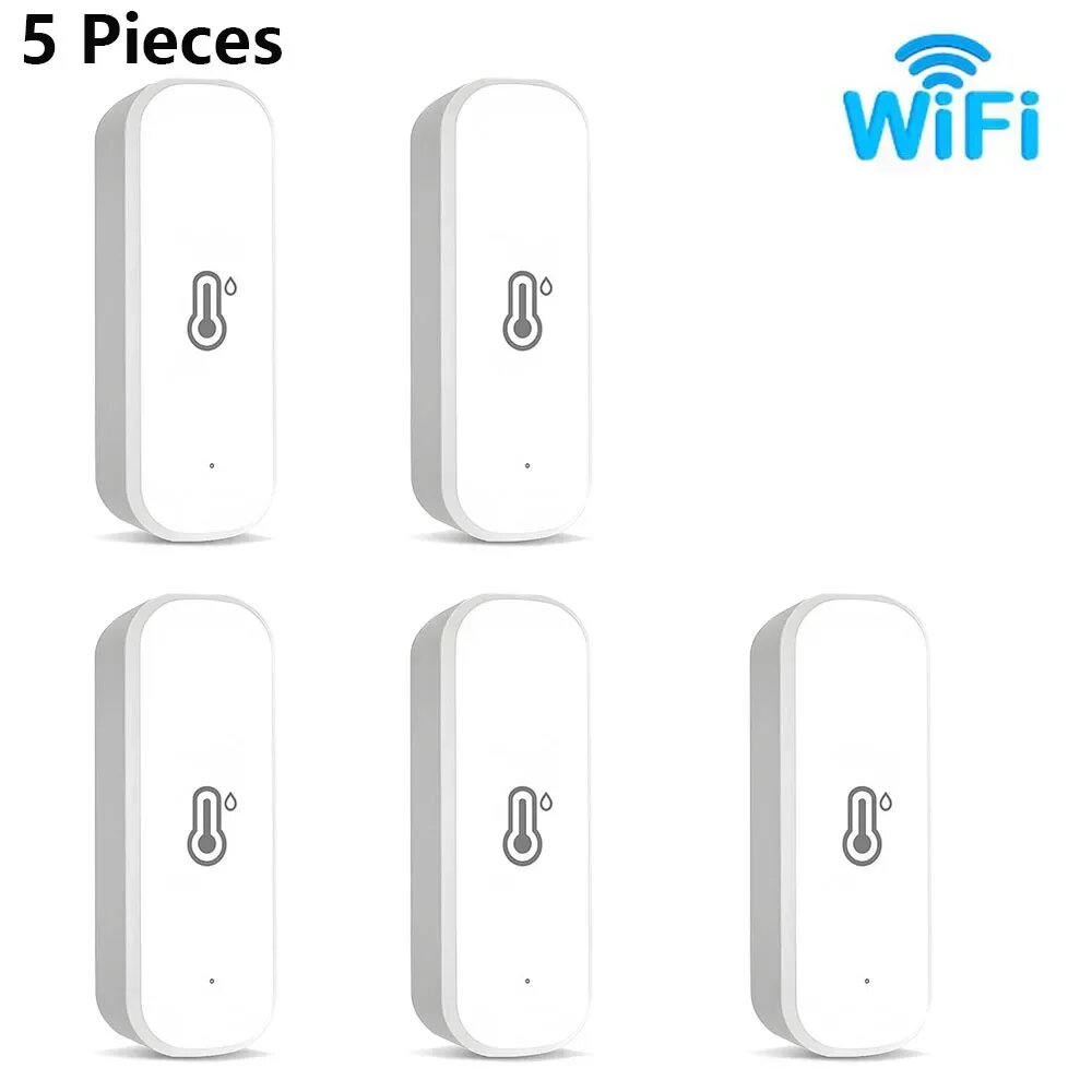 GDVONE Датчик температуры и влажности Tuya 5 Pieces