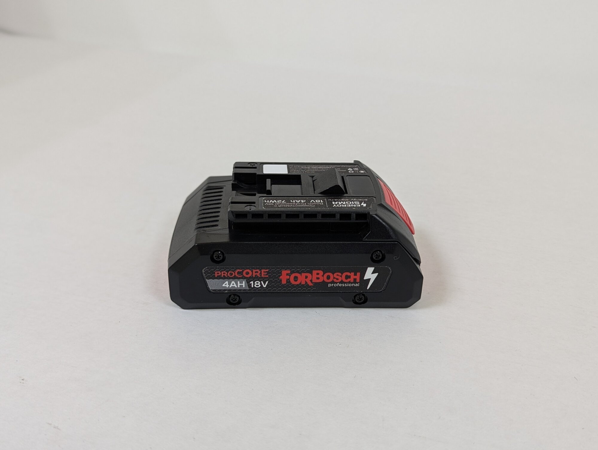 Аккумулятор для Bosch 18V 4Ah ProCORE Li-ion, Sigma-battery SBBS18P-4, аккумуляторная батарея Bosch