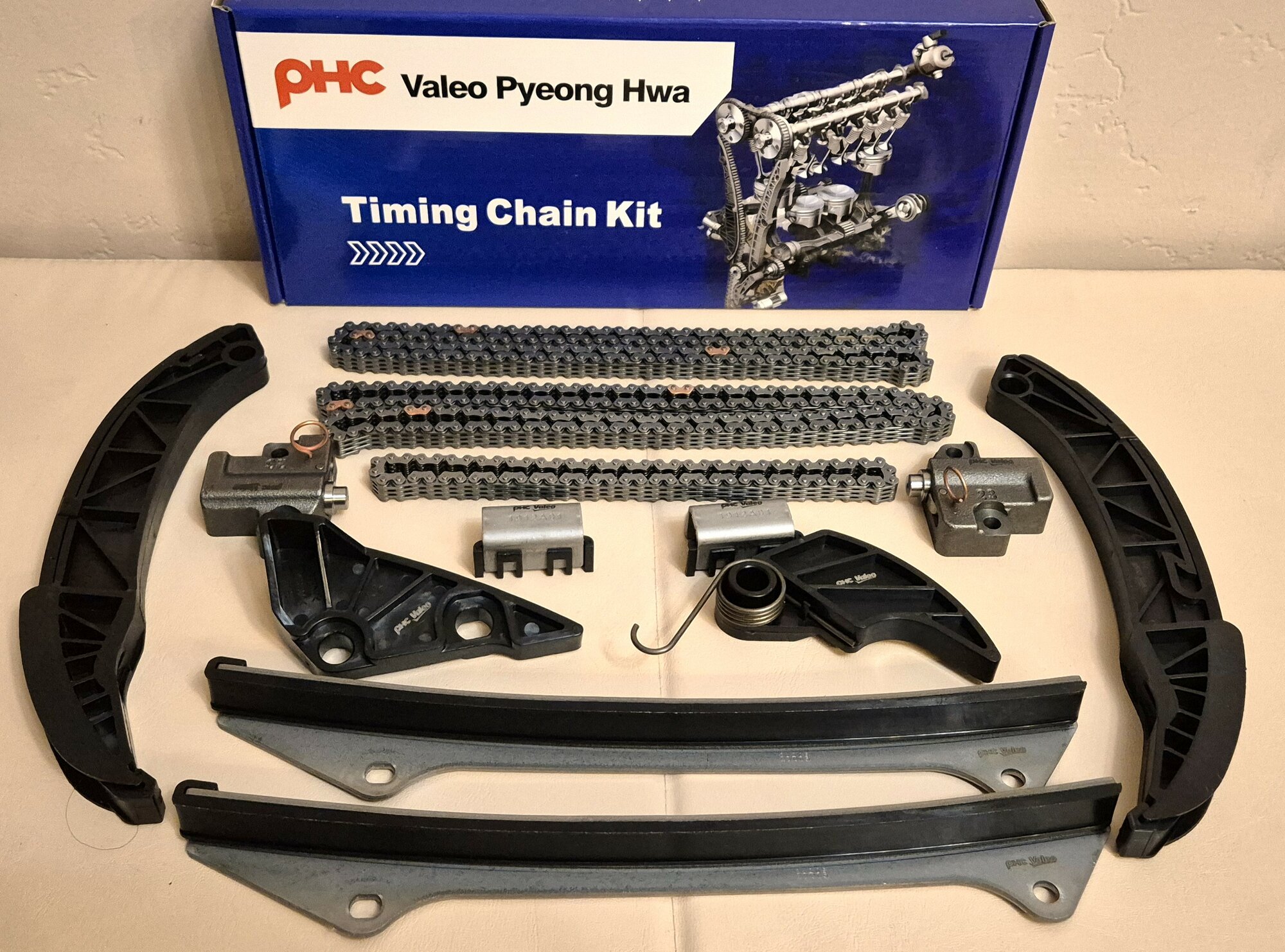 Комплект цепи ГРМ Kia Hyundai G6DK G6DA G6DB G6DC, Equus, Sorento, ix55, Quoris, Palisade, Mohave, 3.8 , 3.5 , 3.3