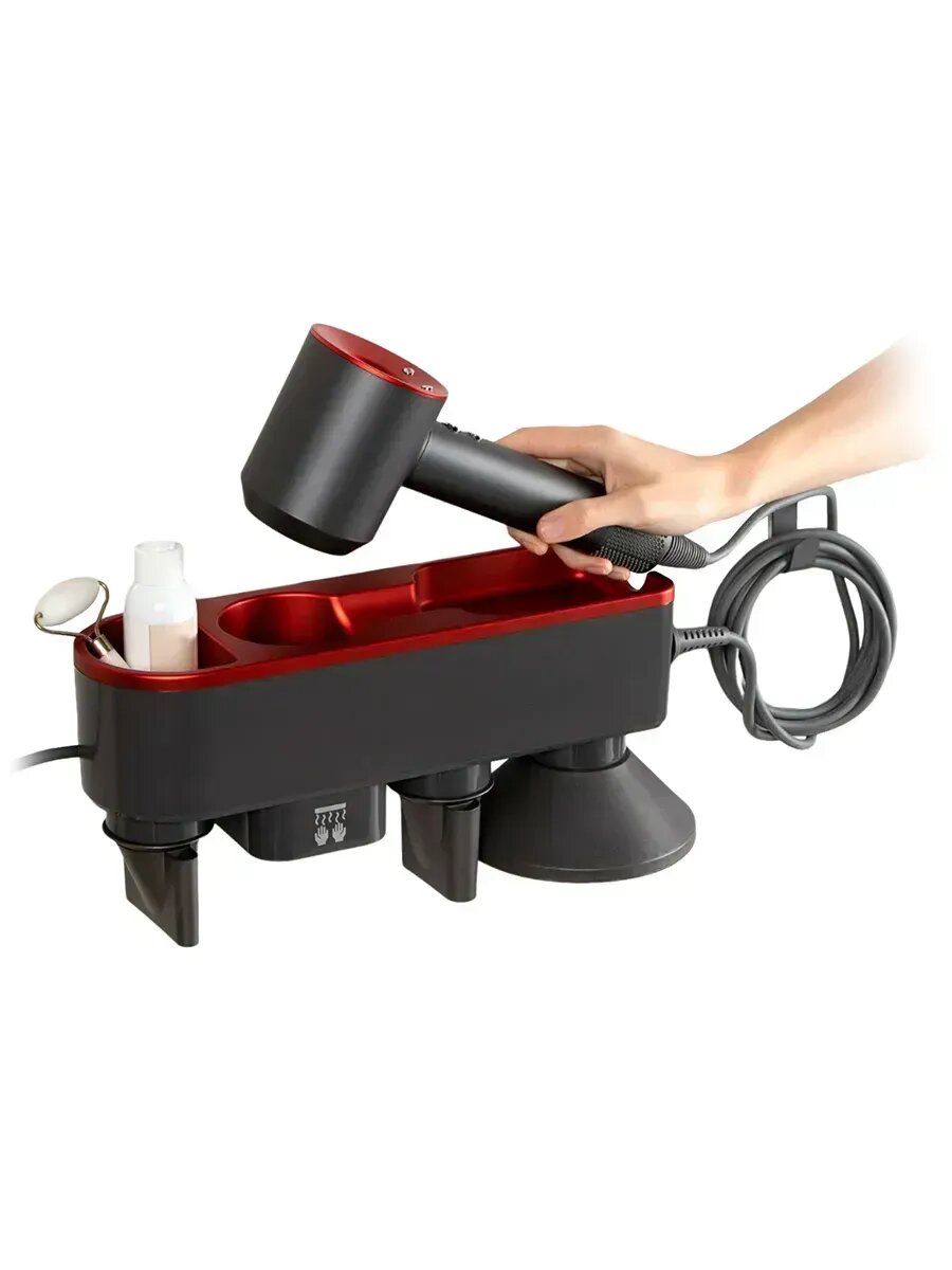 Подставка для фена Smart Hand Dryer Holder Red