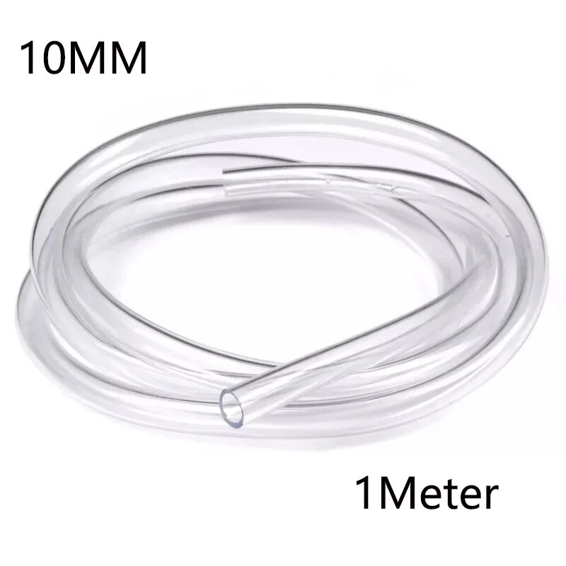 Шланг 10мм, 1 метр, прозрачный