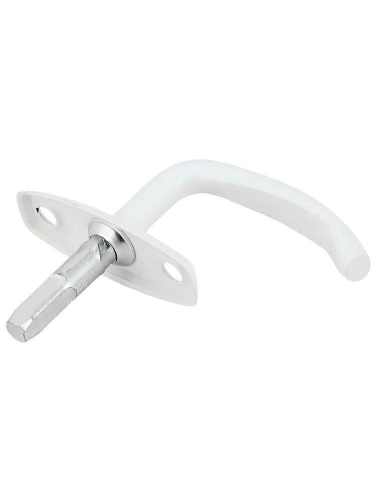 Ручка для деревянных окон и теплиц Р1 белый