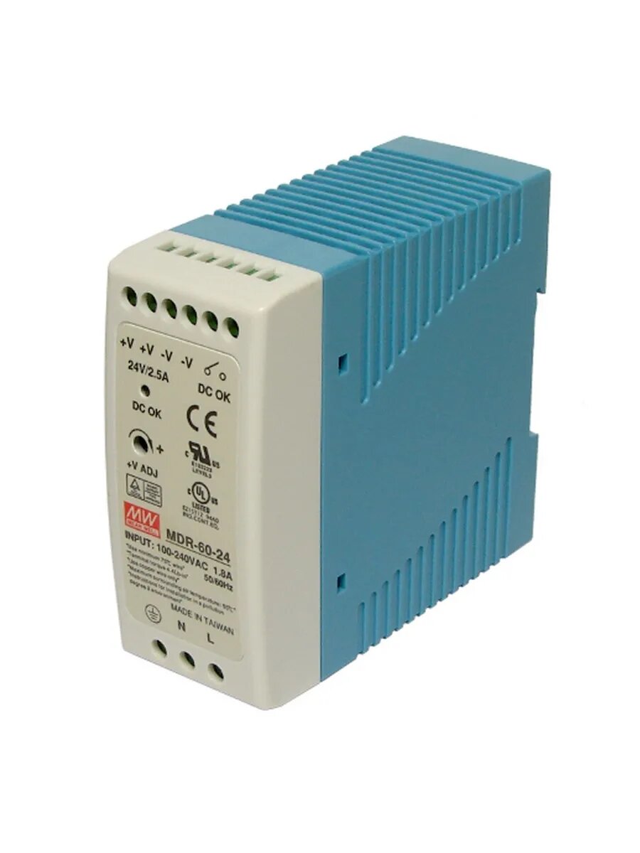 Источник питания AC/DC Mean Well MDR-60-24