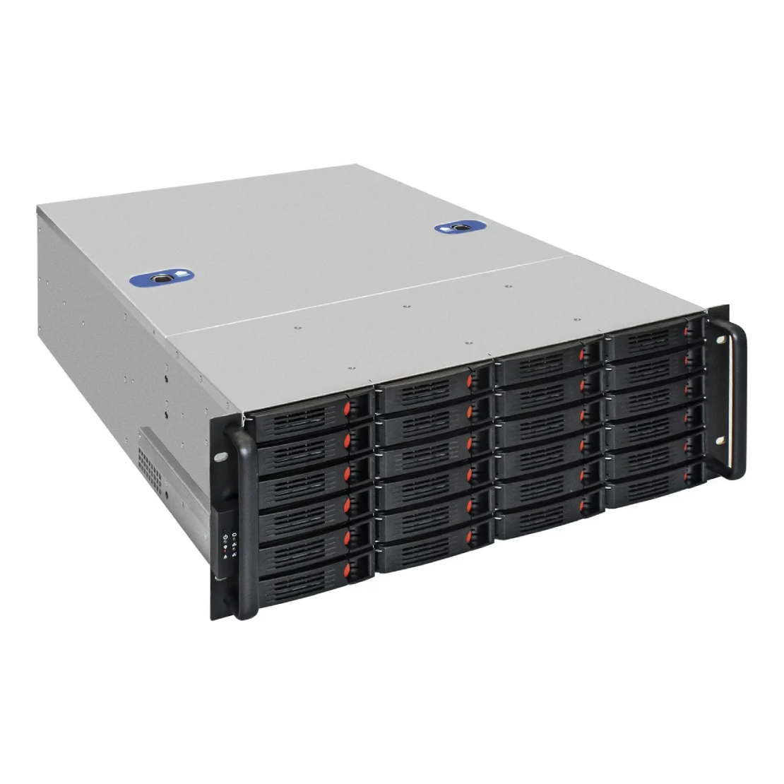Корпус серверный Exegate Pro 4U660-HS24 EX293276RUS, 4U, БП 900RADS 900 Вт, 24xHotSwap, серый