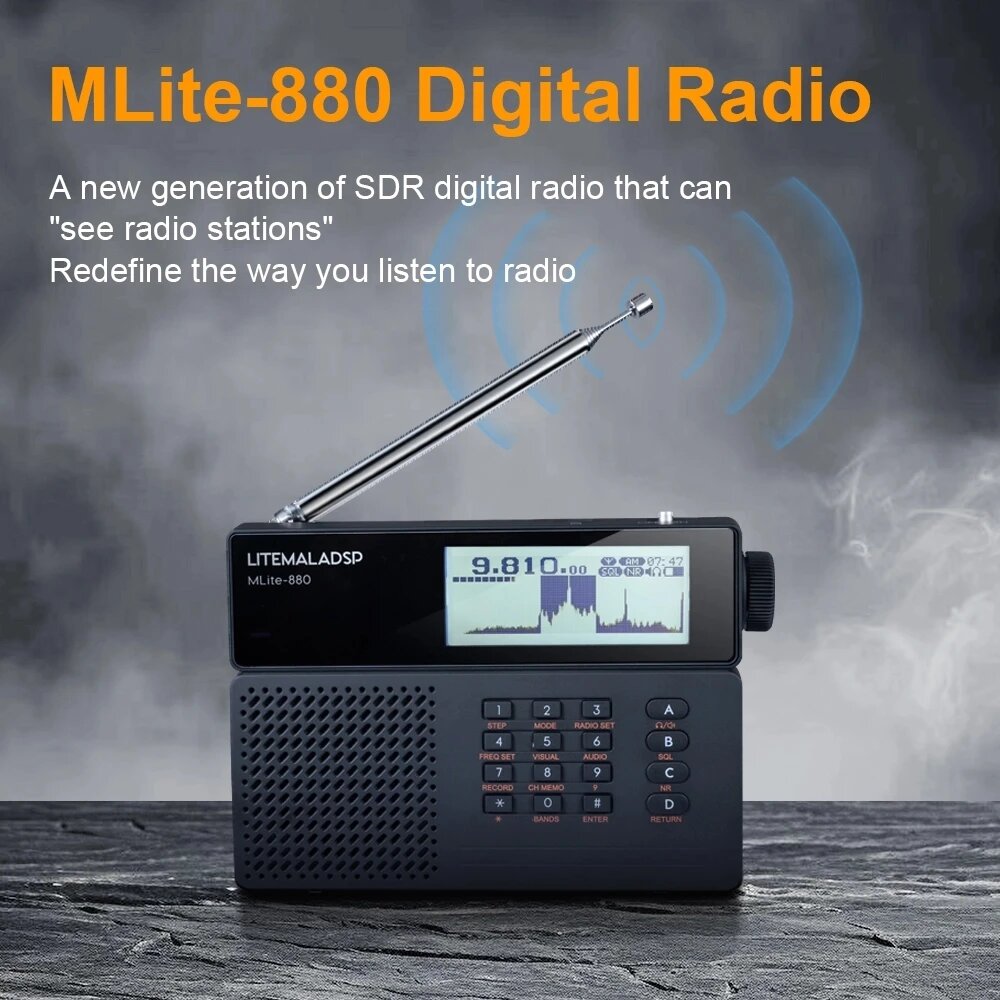 Портативное цифровое радио MLite-880 Malahit