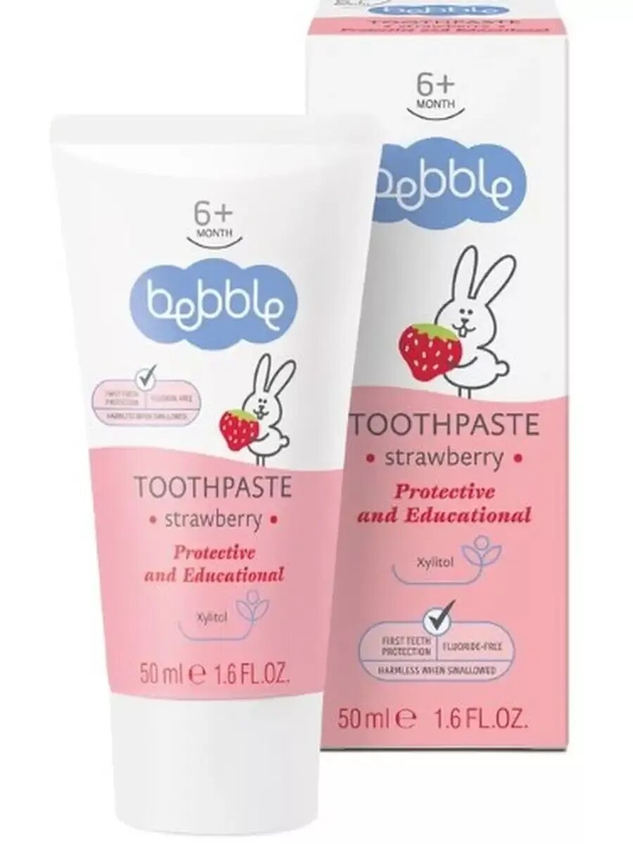 Bebble зубная паста детская 50 мл