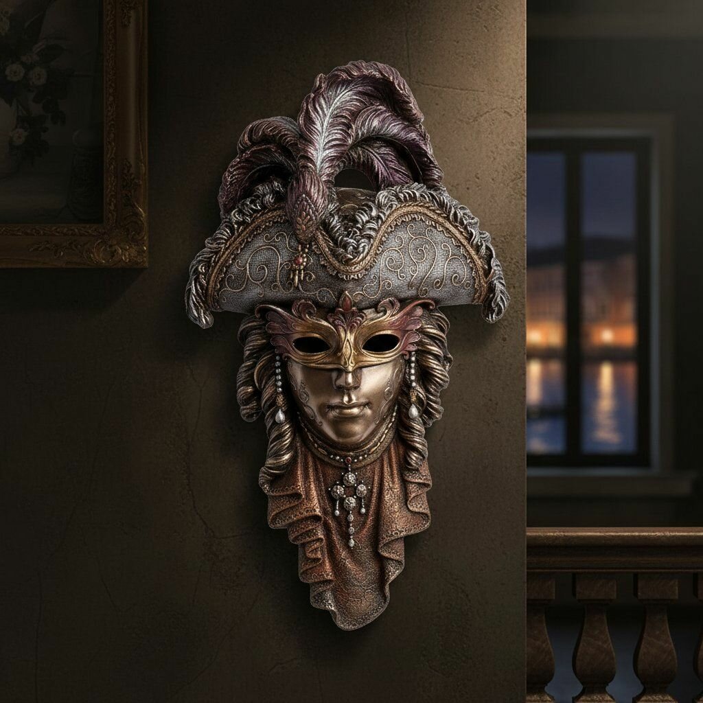 Венецианская маска Треуголка