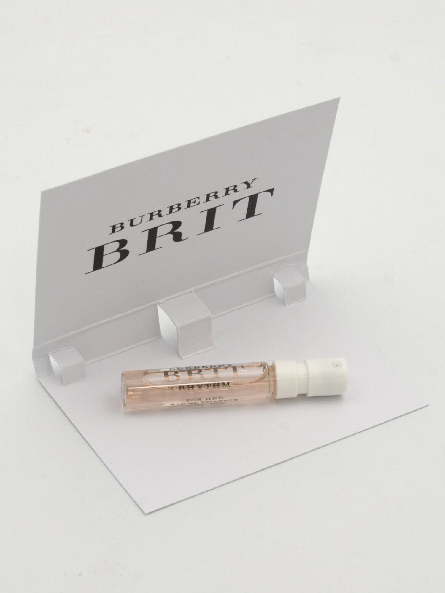 Туалетная вода (edT - eau de Toilette) BURBERRY BRIT RHYTHM женская 2мл