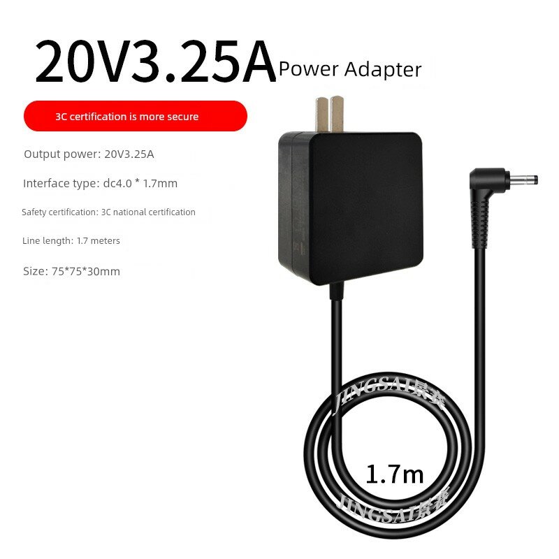 Зарядное устройство для ноутбука 20V3.25A, адаптер питания typec 19V4.74A, универсальный, для Lenovo, Asus, Dell, HP,