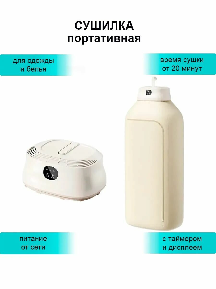 Электрическая портативная сушилка для одежды