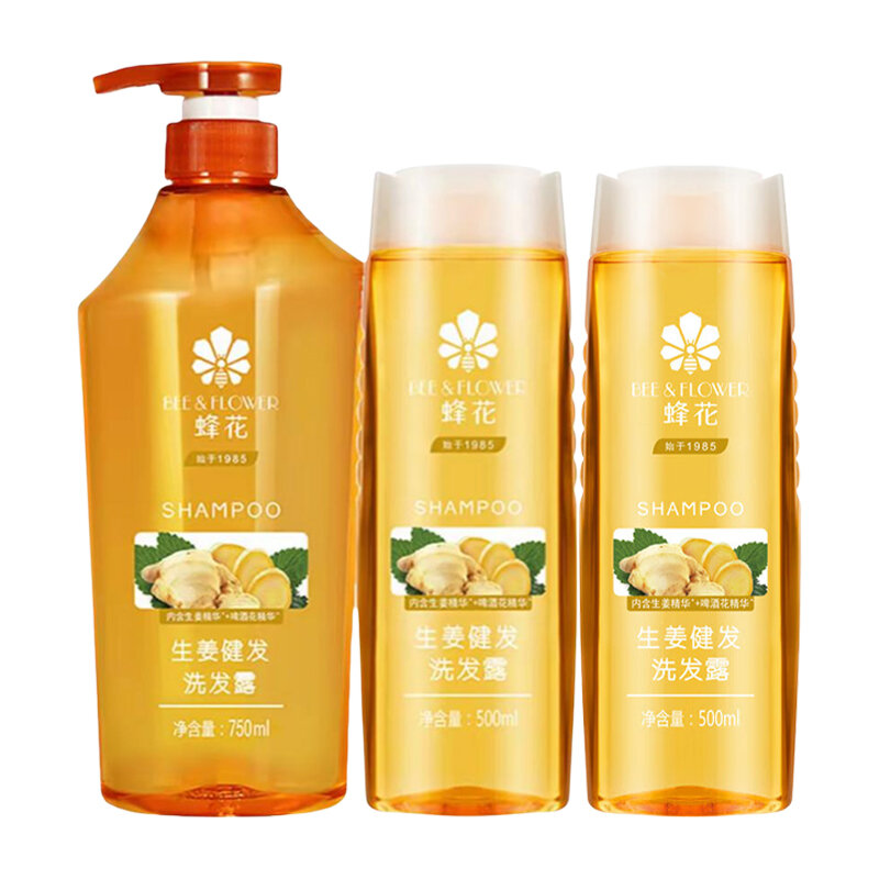 Имбирный шампунь унисекс BEE & FLOWER 1447650072 для здоровья волос