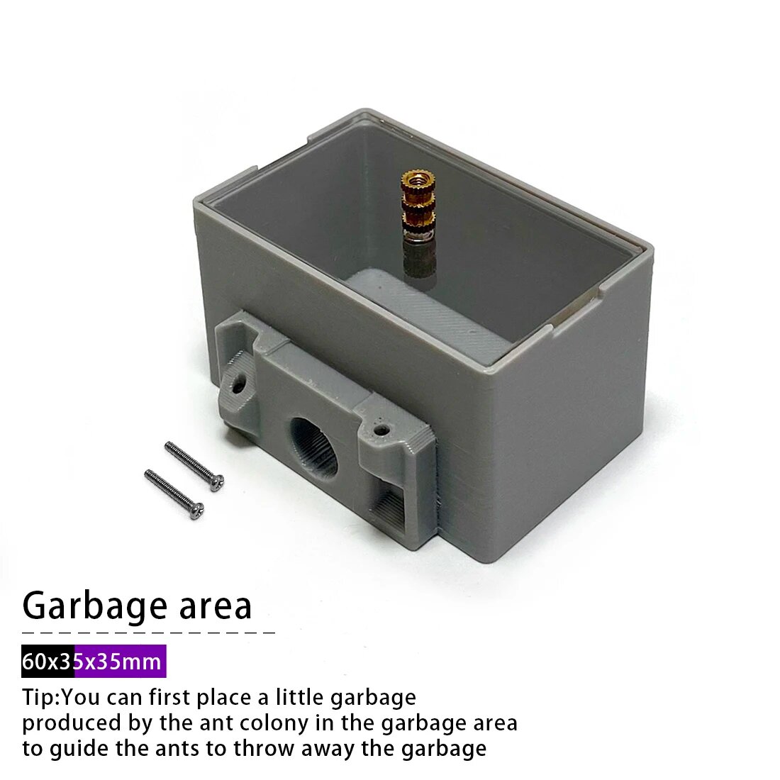 Lego Формикариум для муравьев Серый, Garbage Area