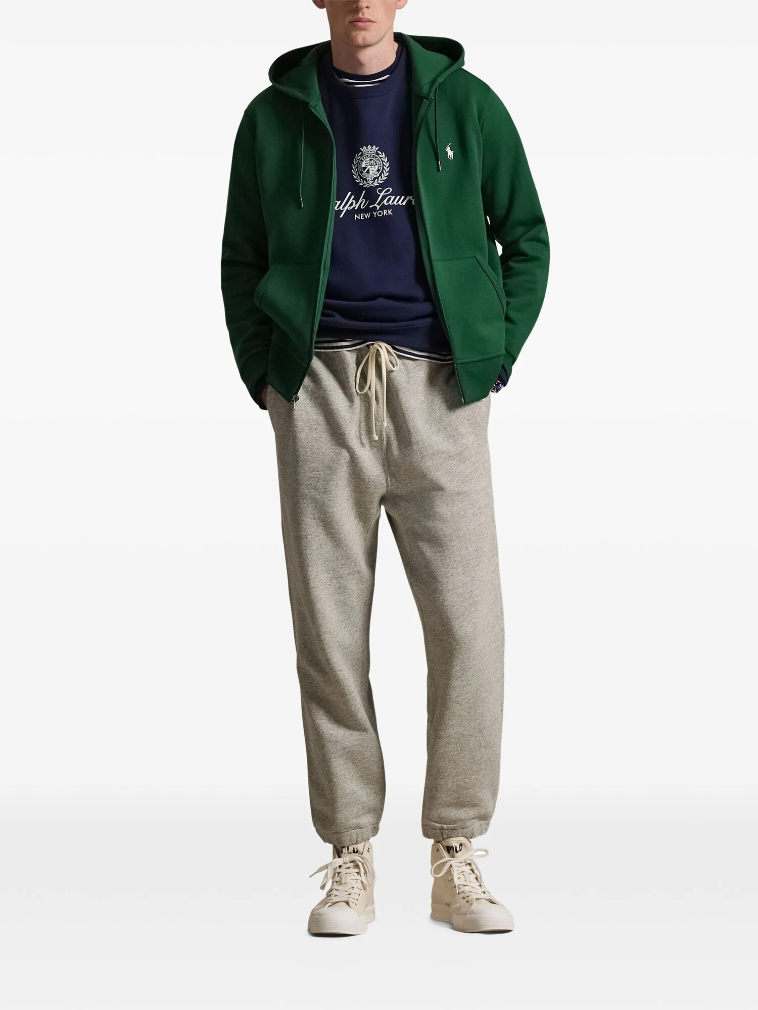 Худи Polo Ralph Lauren, размер 52, , green — фото 1