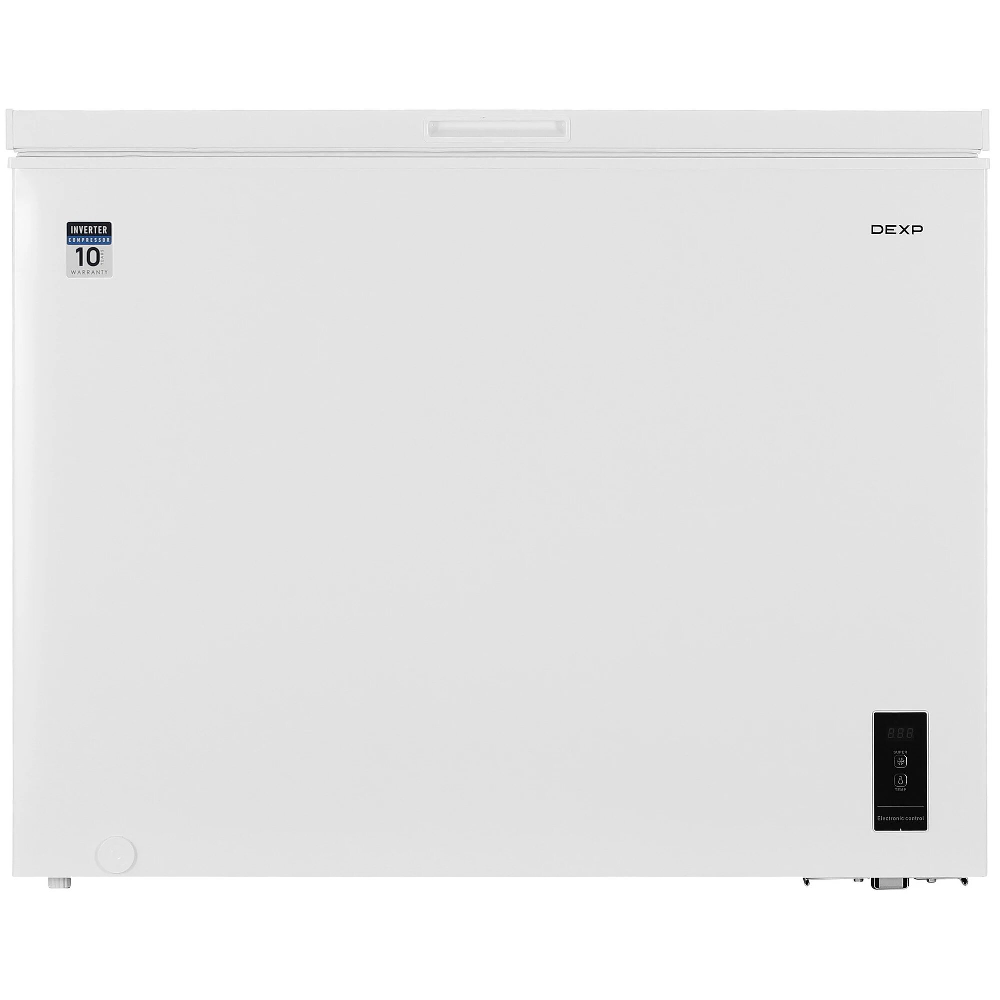 Морозильный ларь DEXP "CE-30BMA", белый, 293 л, напольное расположение