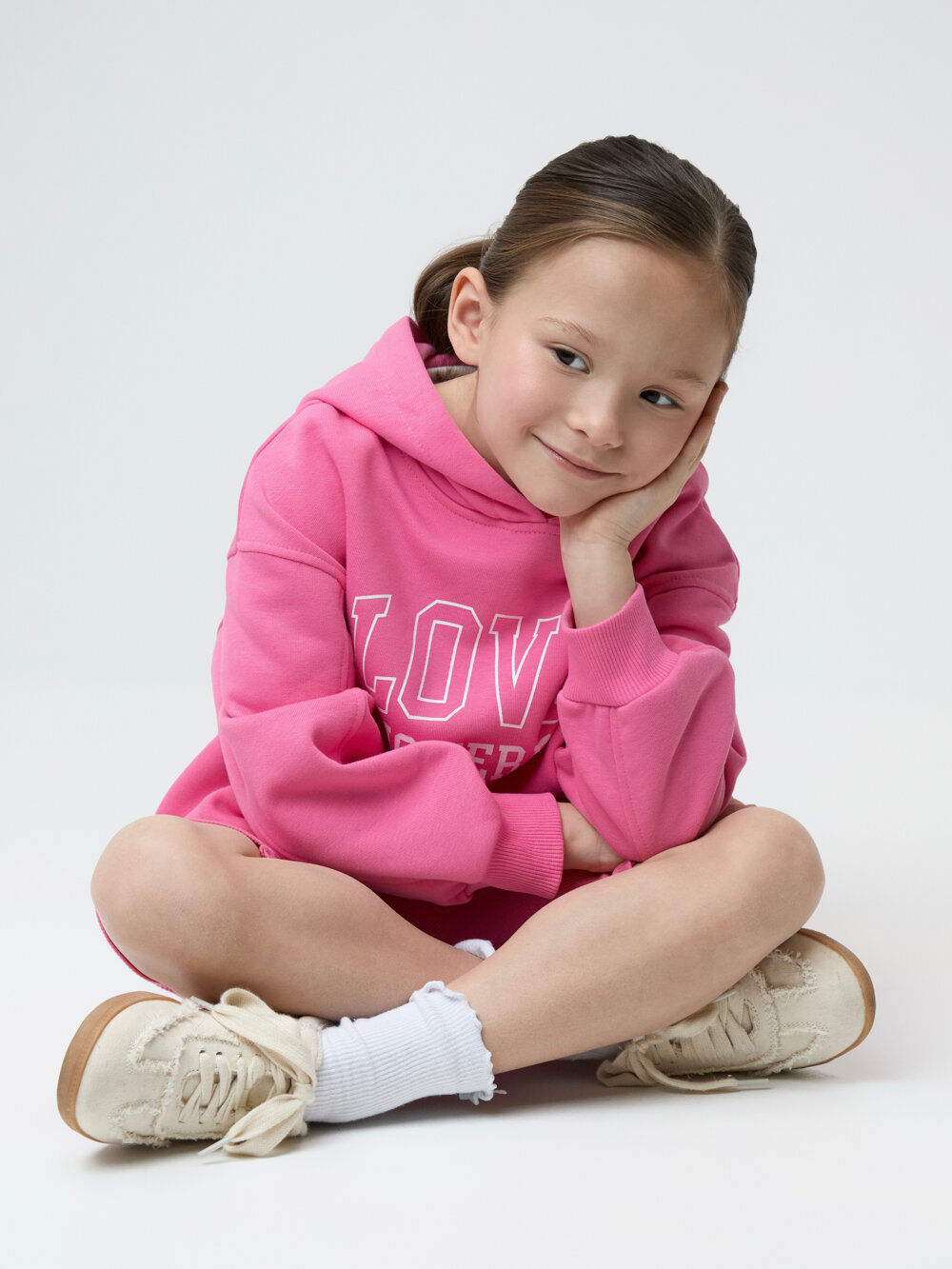 Худи хлопкое худи для девочки