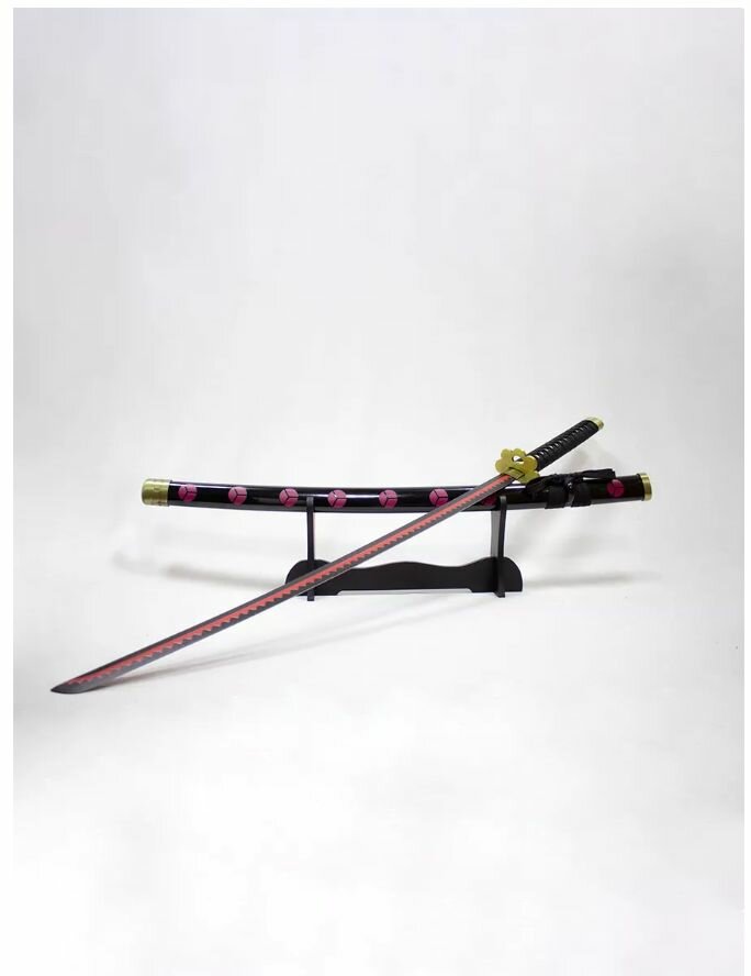 Сувенирная катана Ророноа Зоро из аниме One Piece PREMIUM №4, 104см, Металл/Дерево