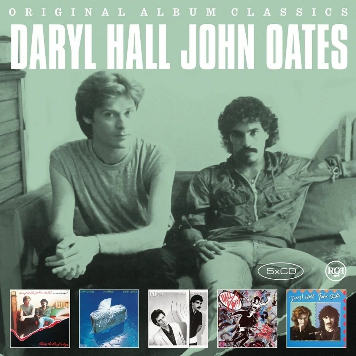 Daryl Hall John Oates: Original Album Classics (5CD), 2012, RCA, Диск Музыкальный