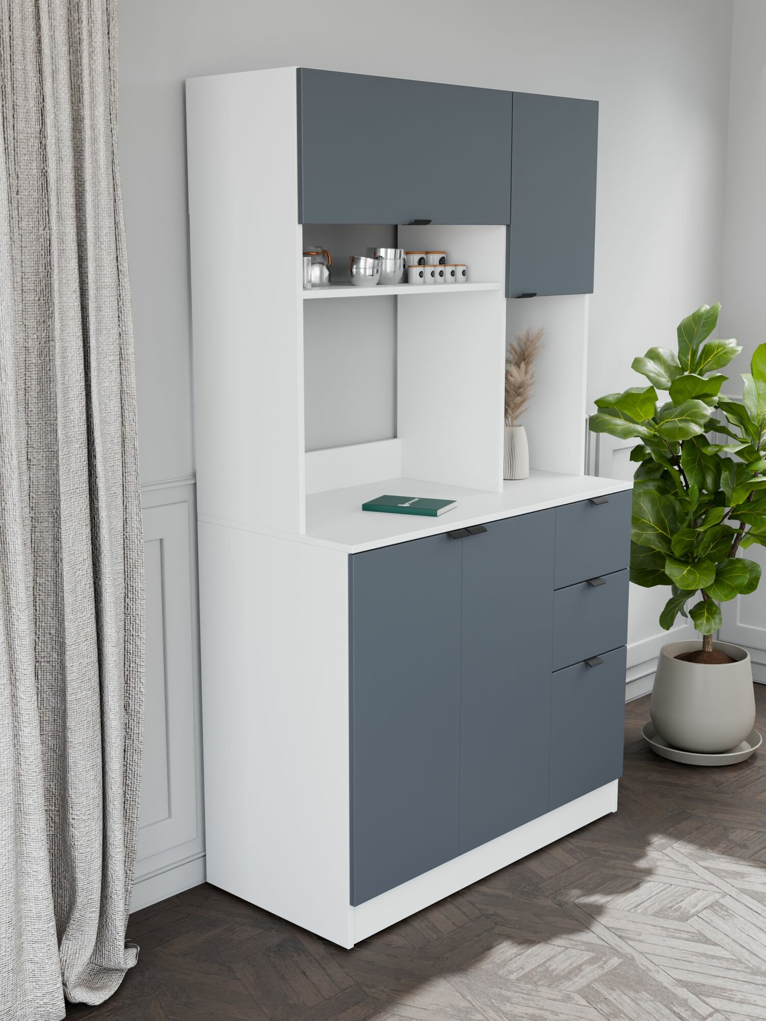 Изумлит Буфет Вилладж 100*180*48.4 см (ШхВхГ)